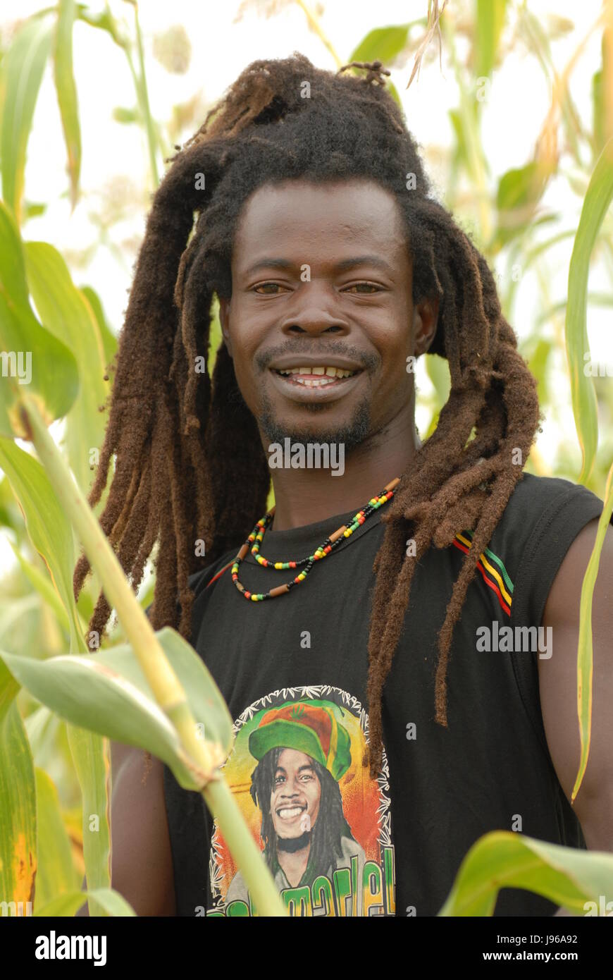 Smiling jamaican boy hi-res stock photography and images - Alamy