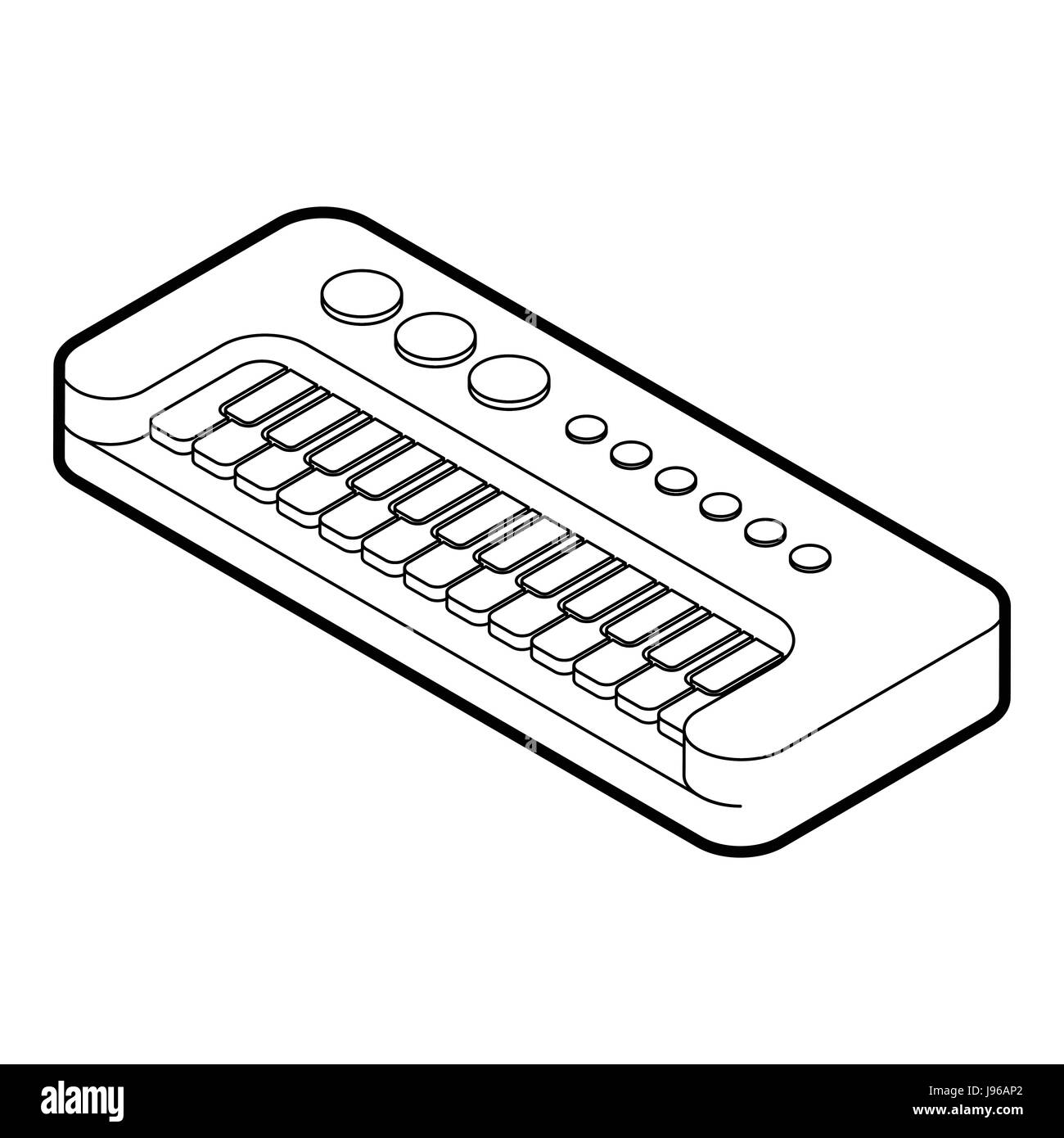 Classic mini outline Black and White Stock Photos & Images - Alamy