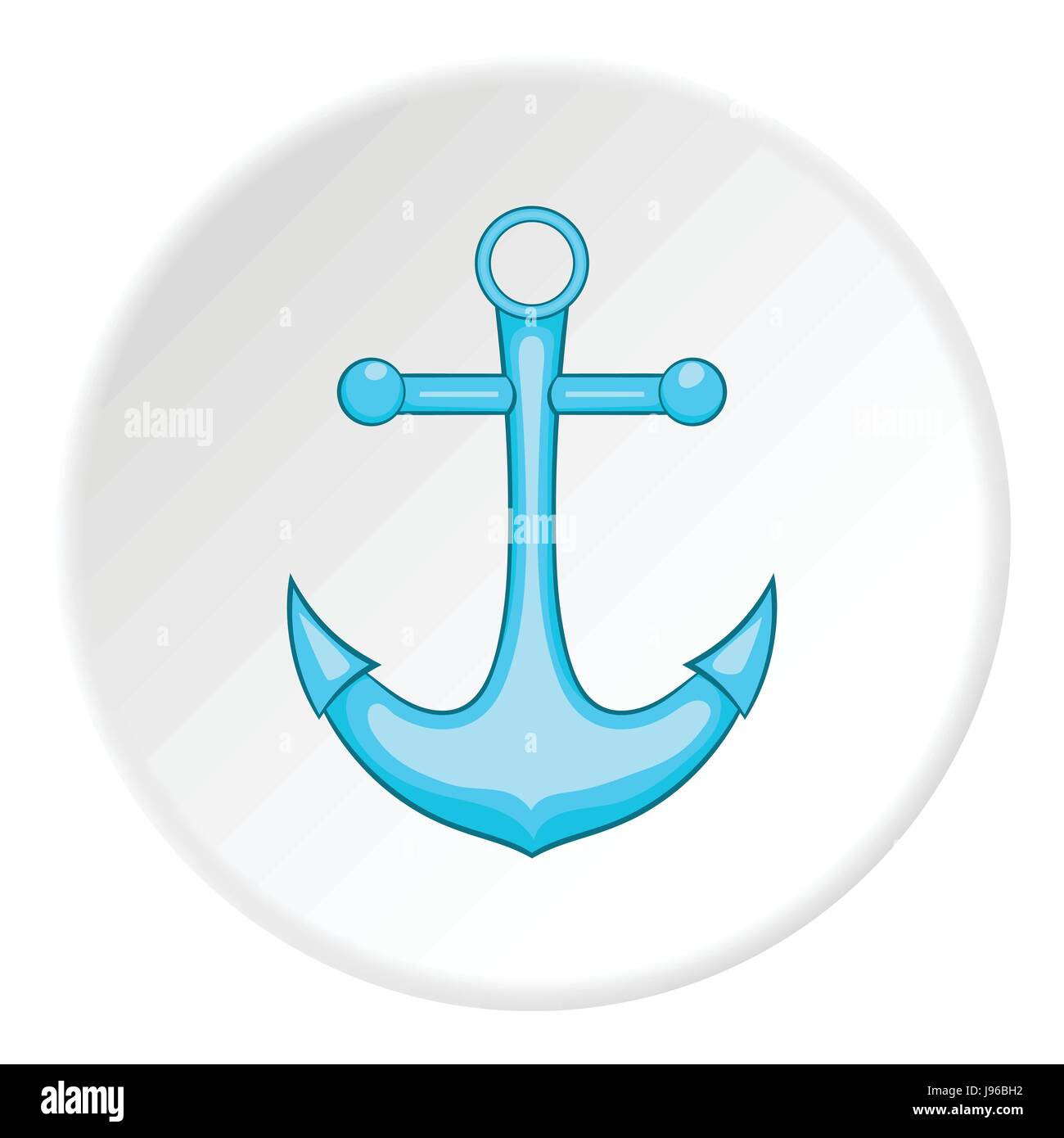 Anchor icon, cartoon style Stock Vector Image & Art - Alamy