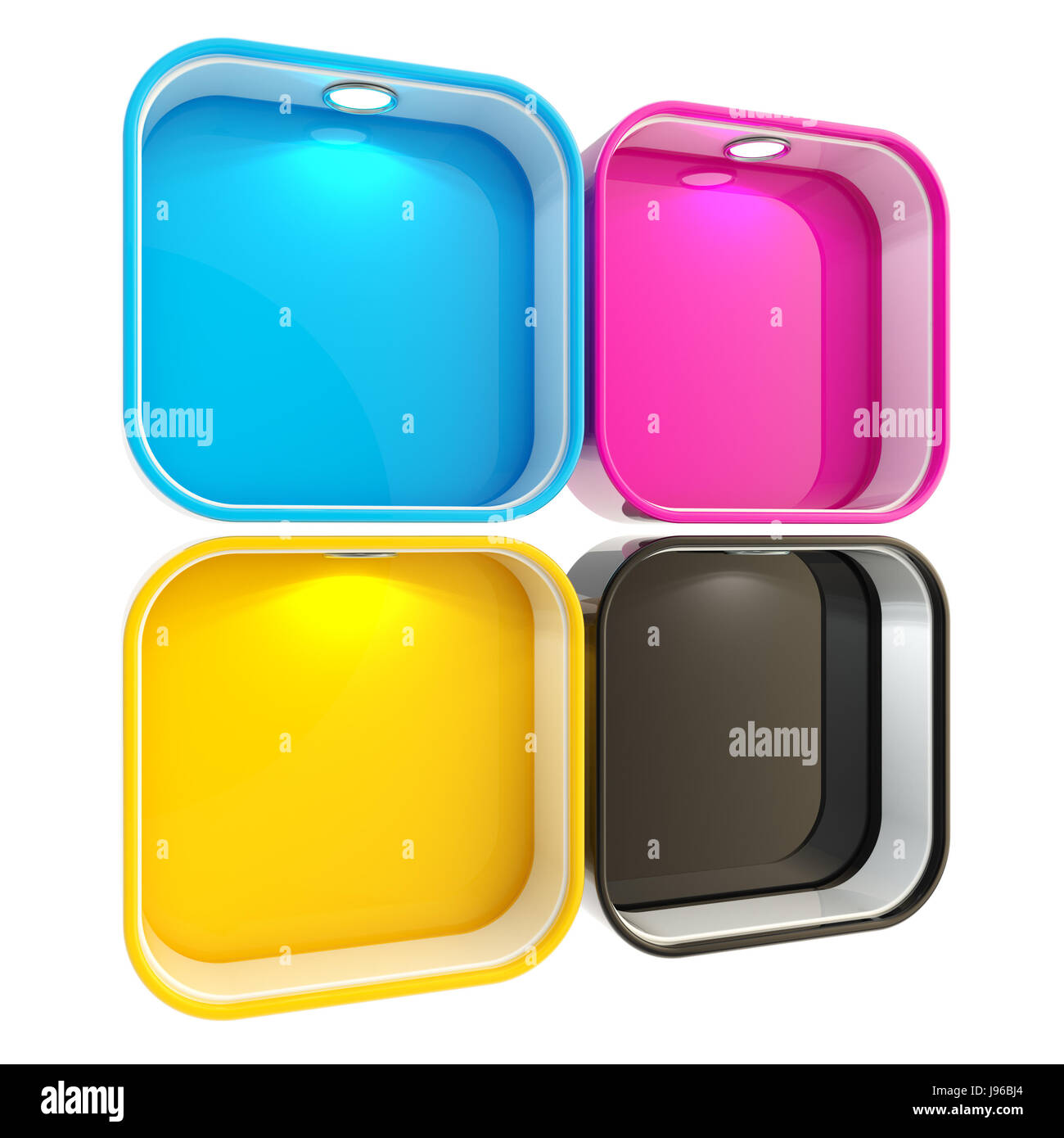 Four square window Cut Out Stock Images & Pictures - Alamy