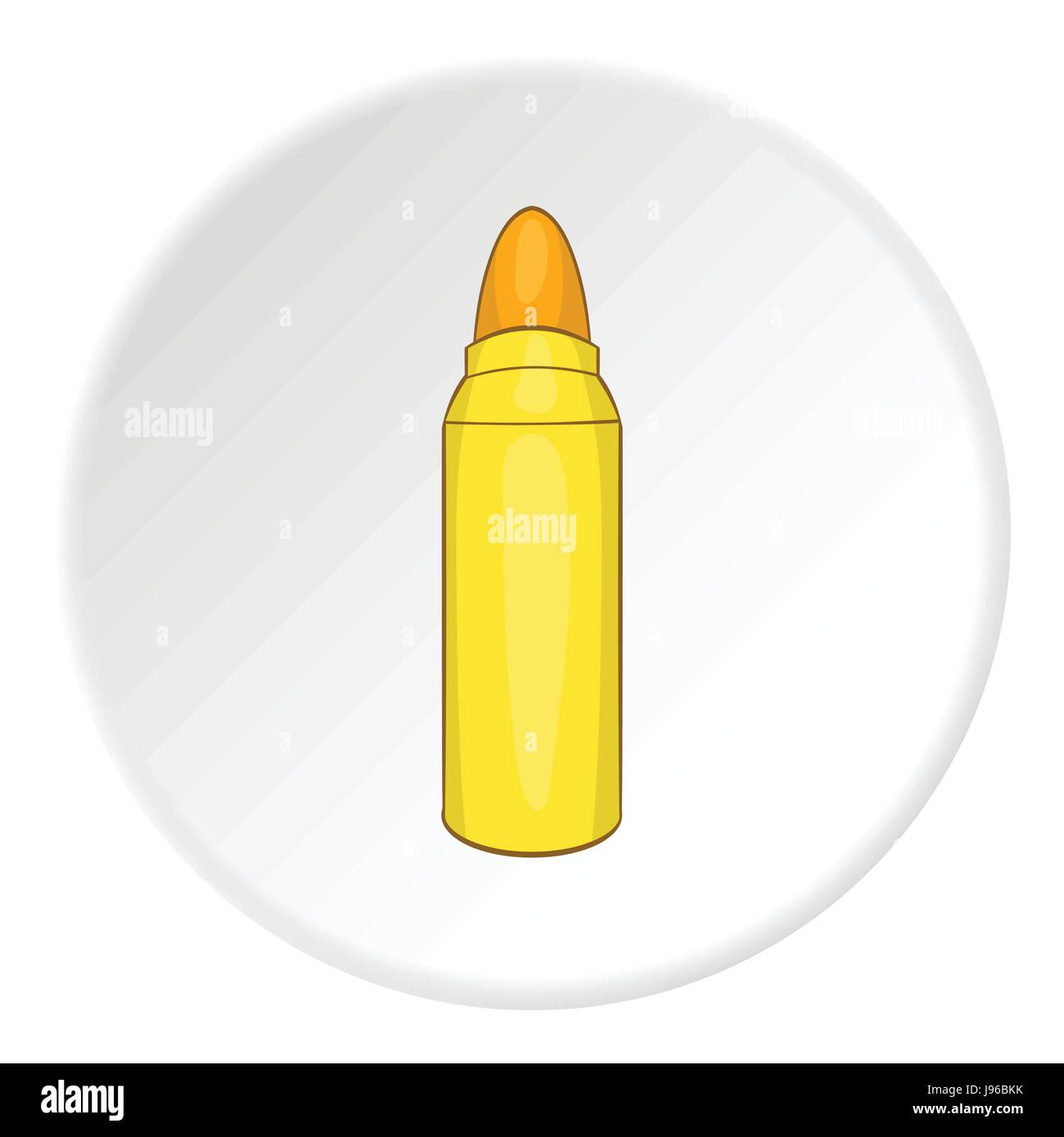 Bullet icon, cartoon style Stock Vector Image & Art - Alamy