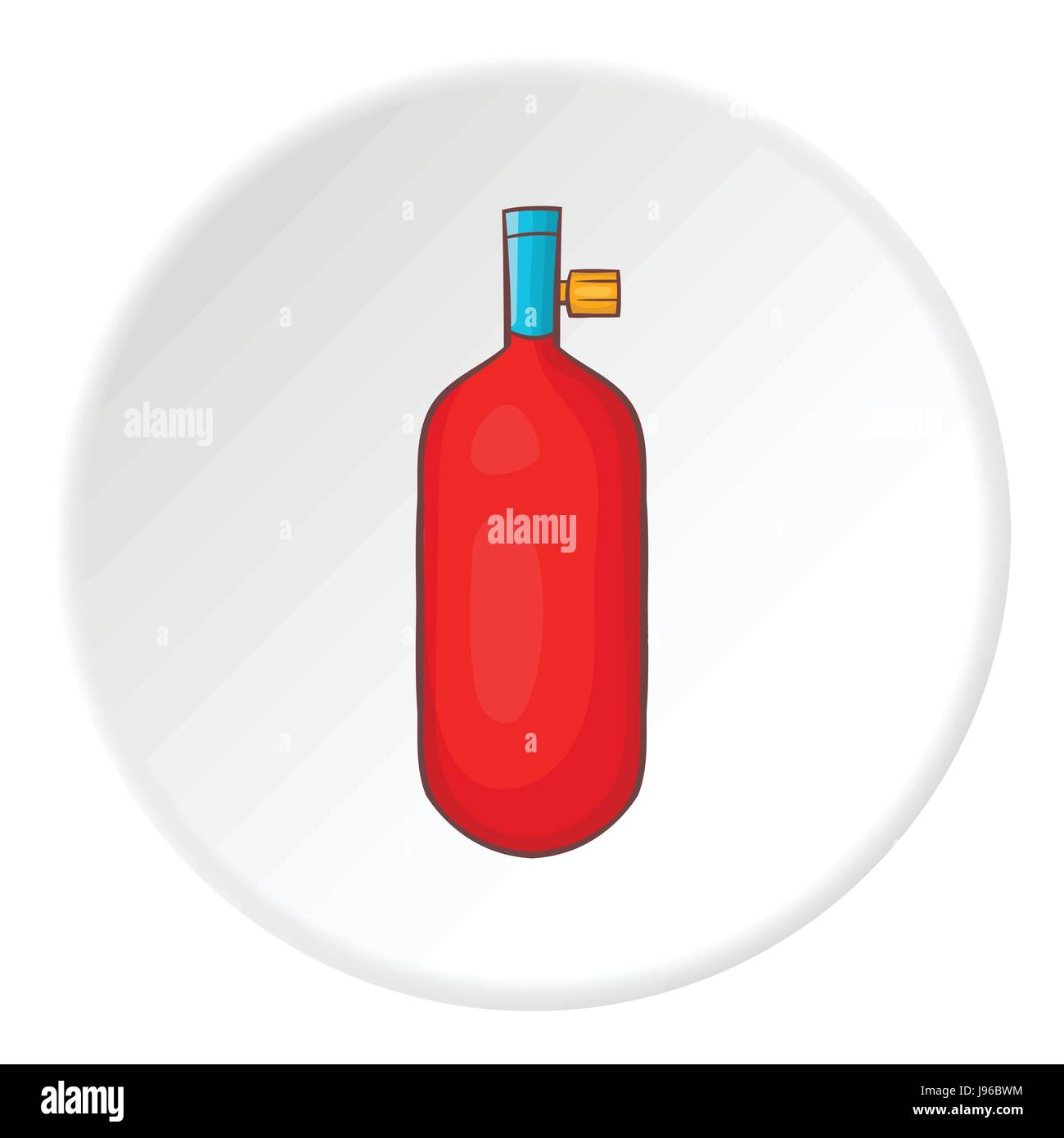 Oxygen cylinder cartoon hi-res stock photography and images - Alamy
