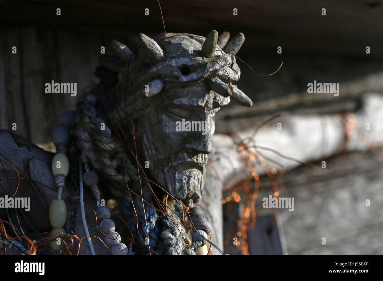 Religion, face of Jesus Stock Photo - Alamy