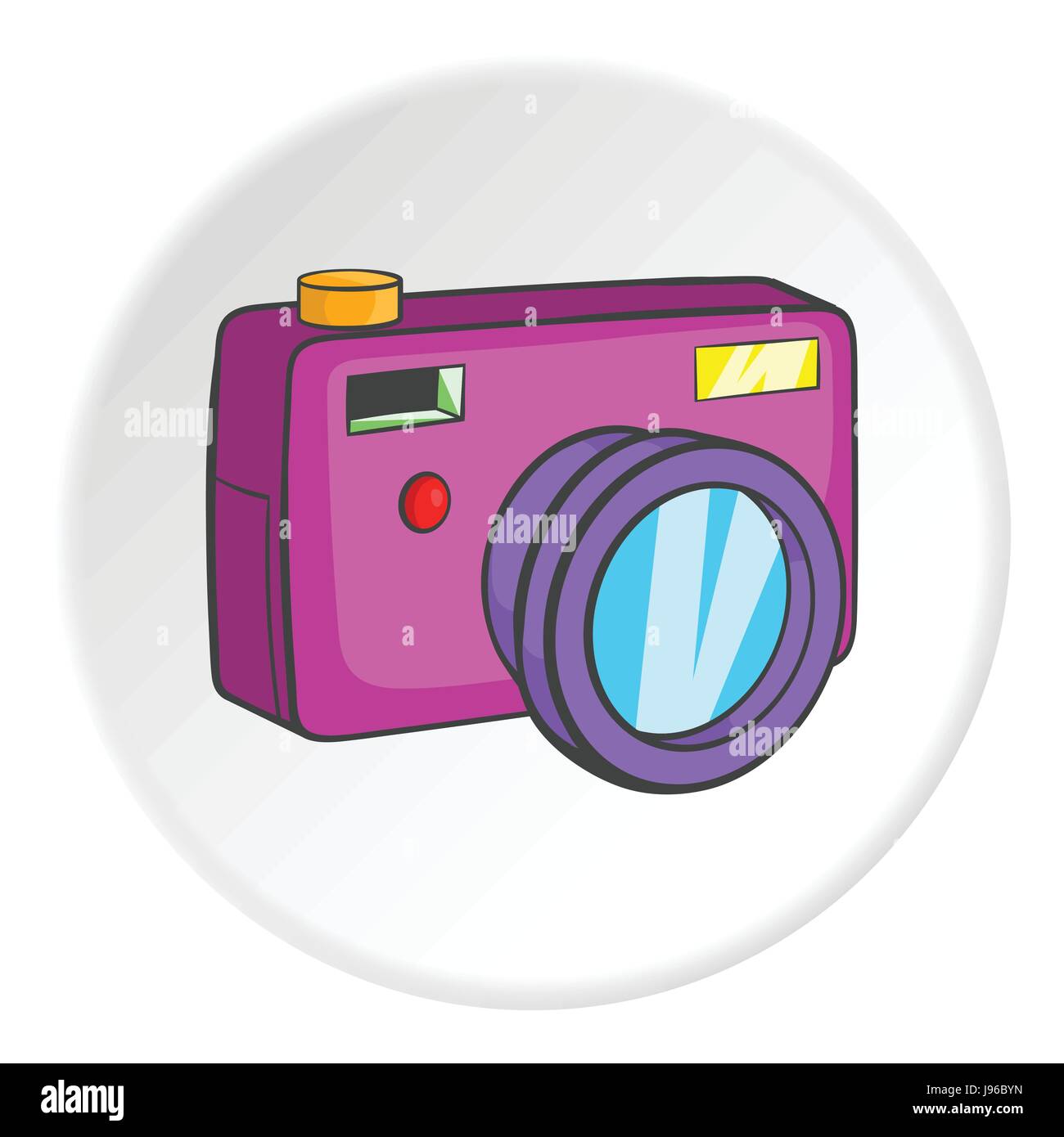 Camera icon, cartoon style Stock Vector Image & Art - Alamy