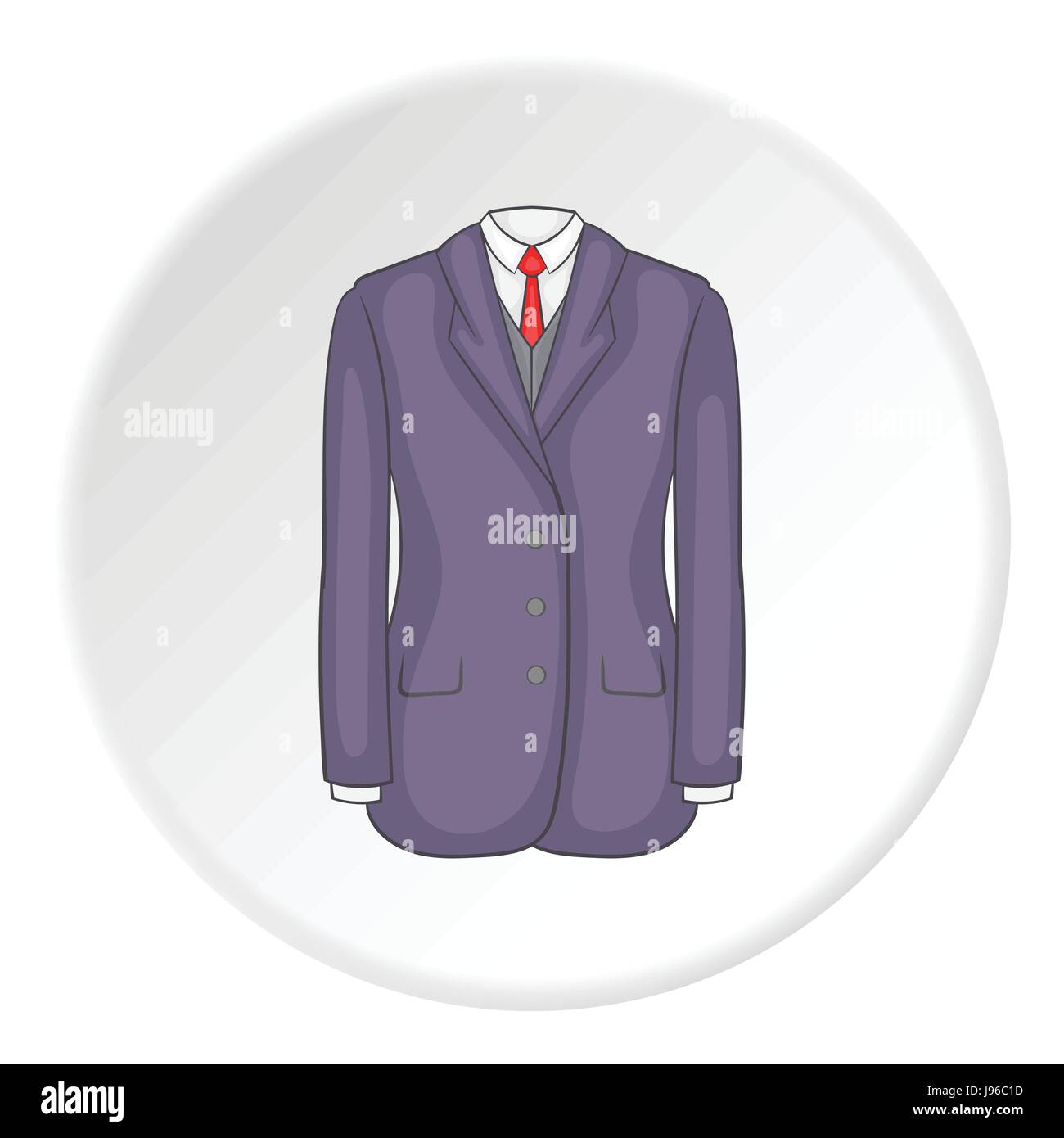 Men suit icon, cartoon style Stock Vector Image & Art - Alamy