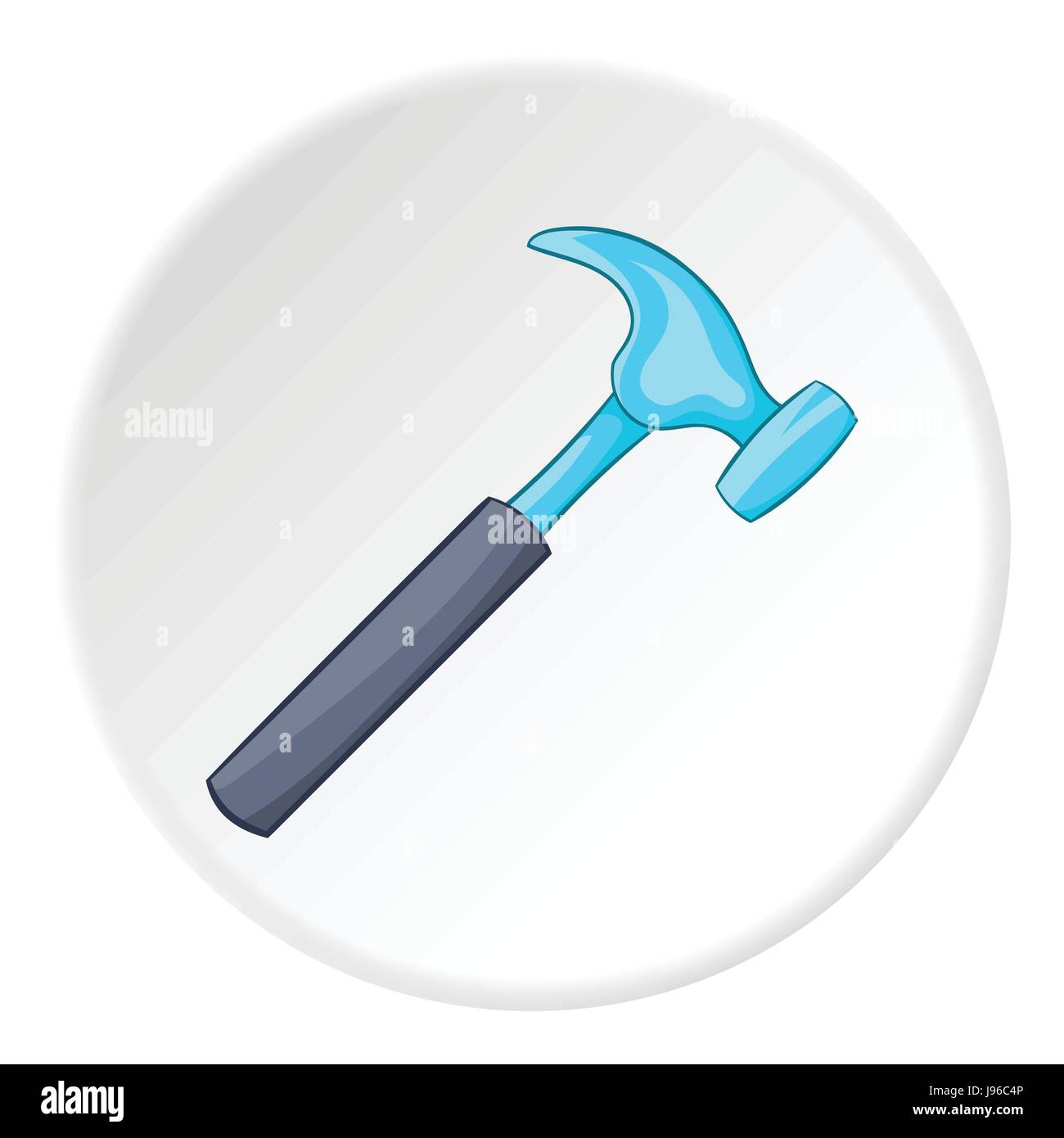 Hammer icon, cartoon style Stock Vector Image & Art - Alamy