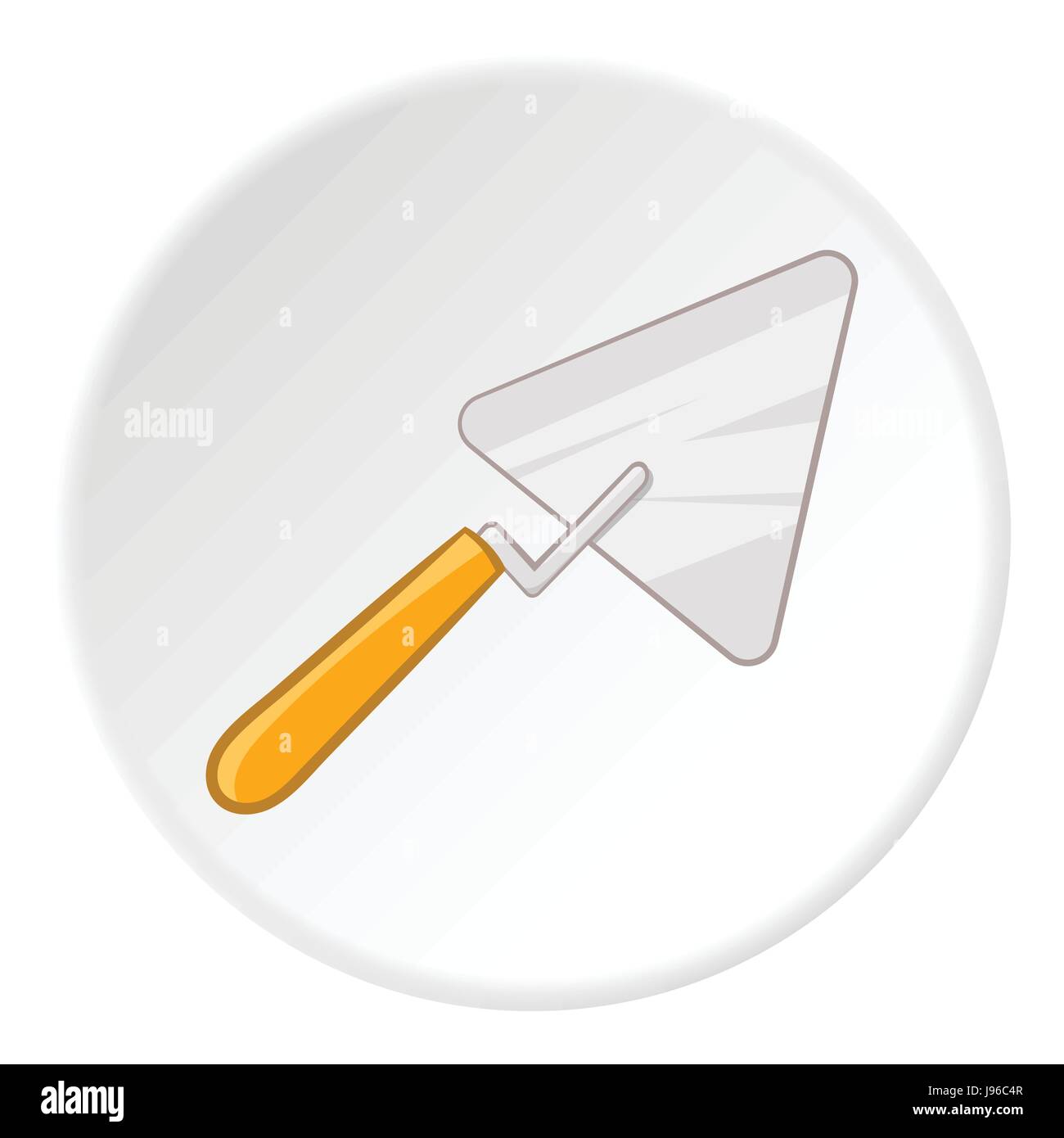 Trowel icon, cartoon style Stock Vector Image & Art - Alamy