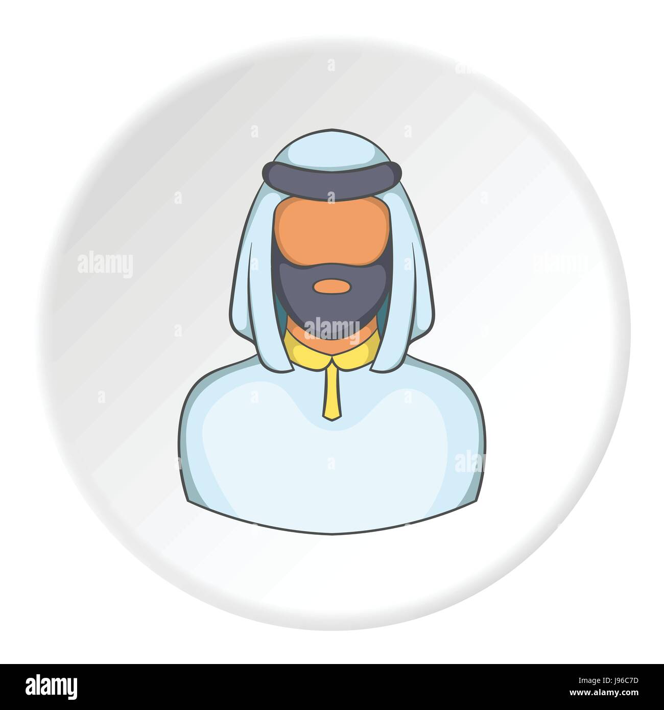 Male arab icon, cartoon style Stock Vector Image & Art - Alamy