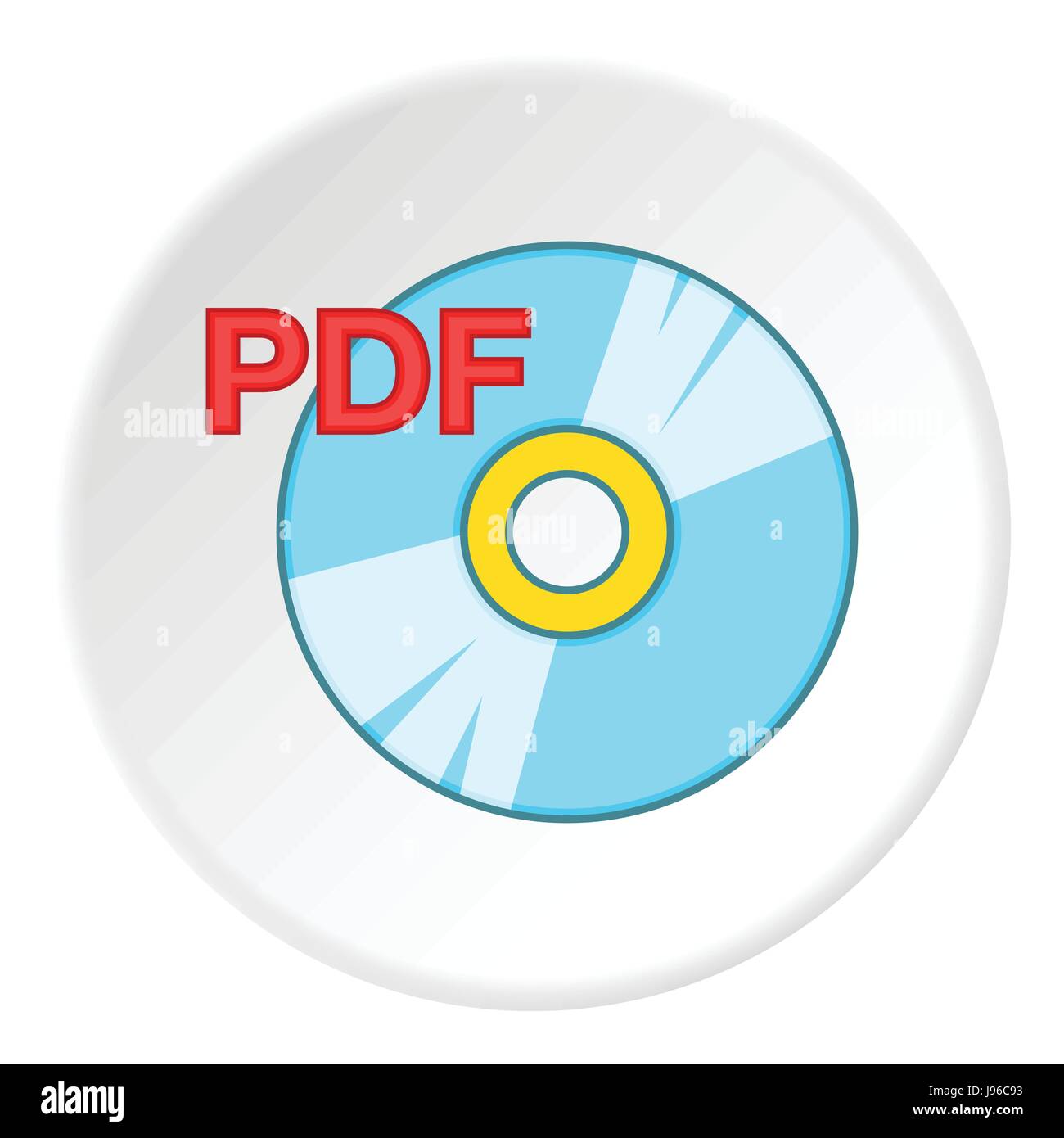 PDF book icon, cartoon style Stock Vector Image & Art - Alamy