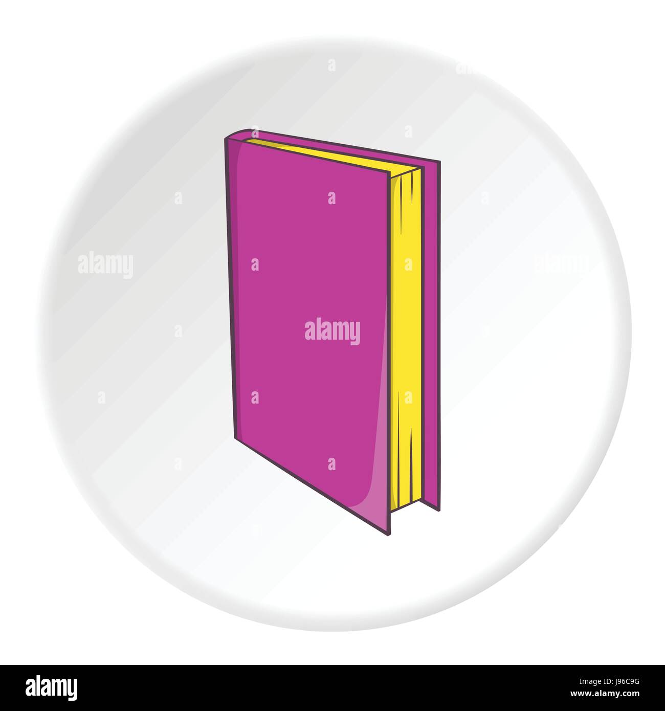 Book icon, cartoon style Stock Vector Image & Art - Alamy