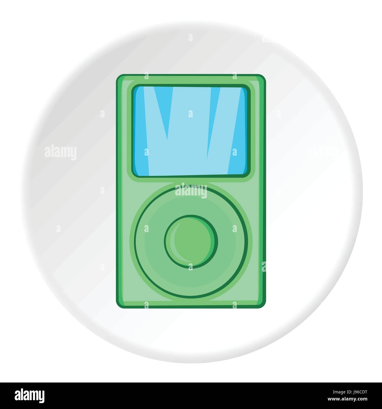 Music player icon, cartoon style Stock Vector Image & Art - Alamy