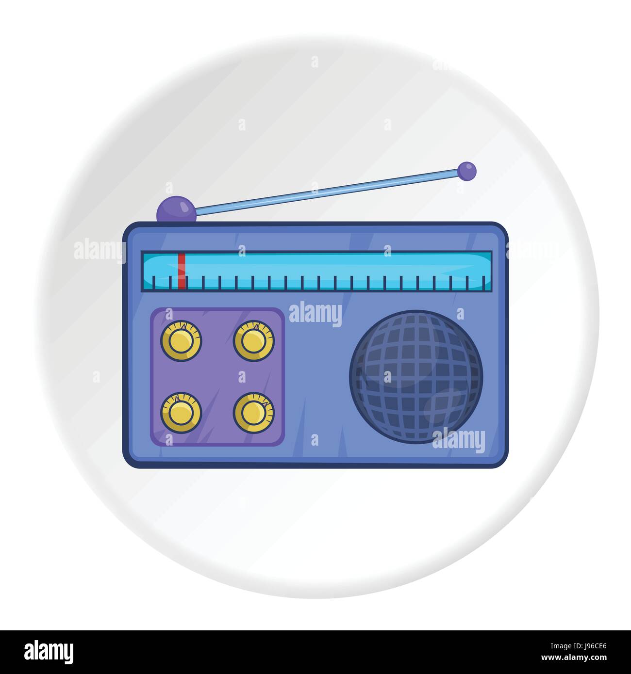Antenna design for shortwave radio Cut Out Stock Images & Pictures - Alamy