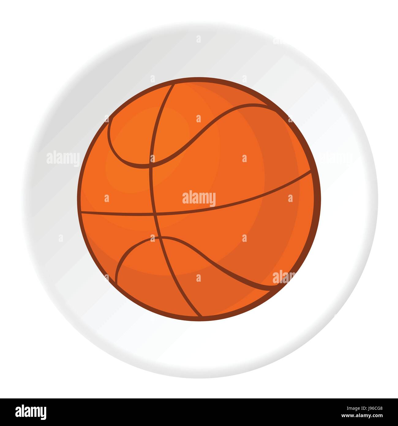 Basketball icon, cartoon style Stock Vector Image & Art - Alamy