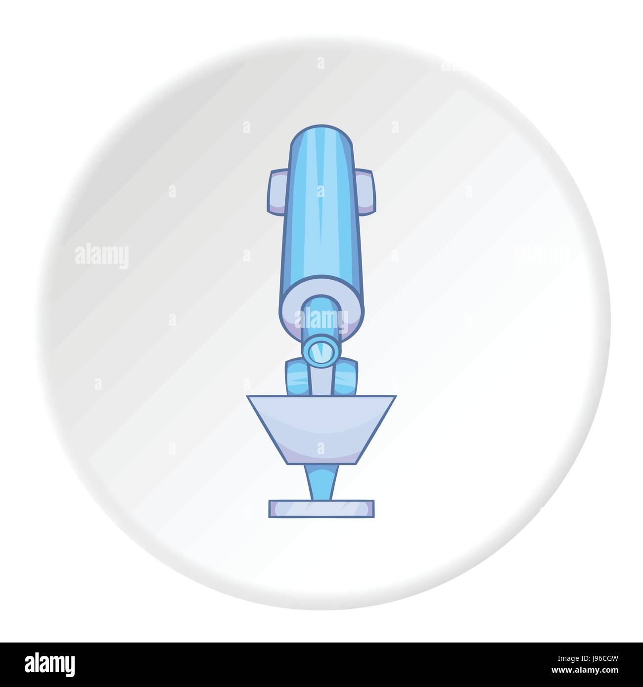 Grey microscope Cut Out Stock Images & Pictures - Alamy