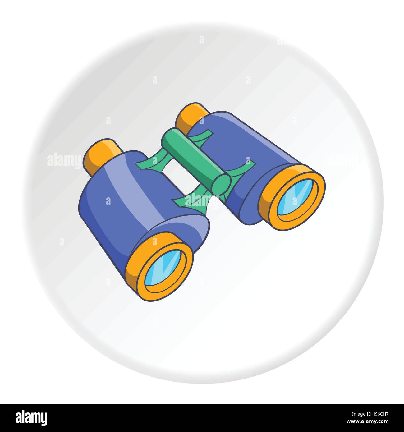 Binoculars icon, cartoon style Stock Vector Image & Art - Alamy