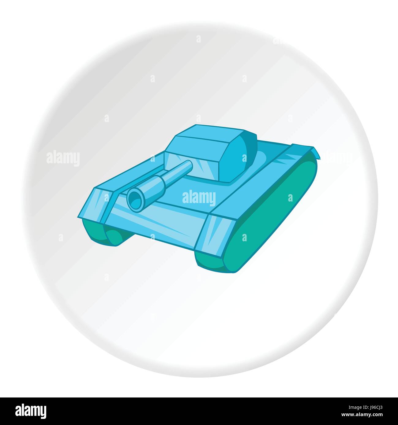 Tank icon, cartoon style Stock Vector Image & Art - Alamy