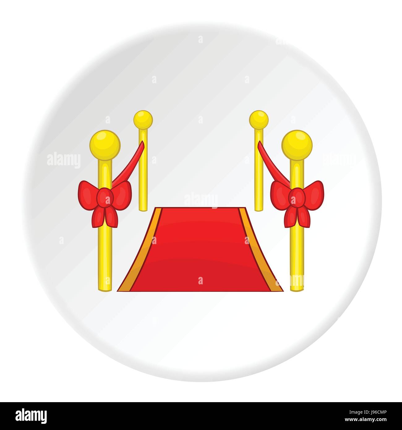 Red carpet icon, cartoon style Stock Vector Image & Art - Alamy