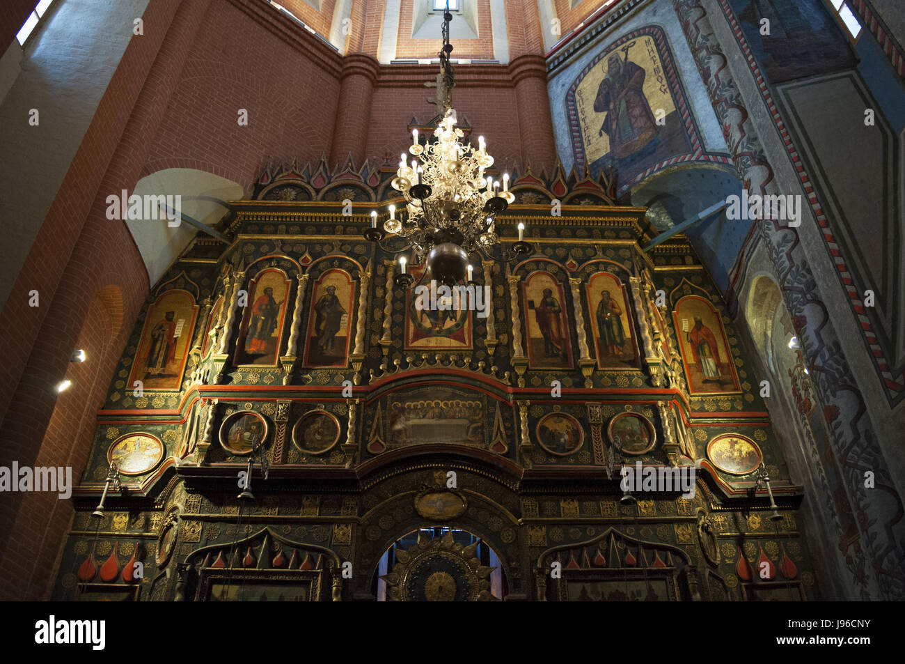 Moscow, Russia: the interior of Saint Basil's Cathedral, the world ...