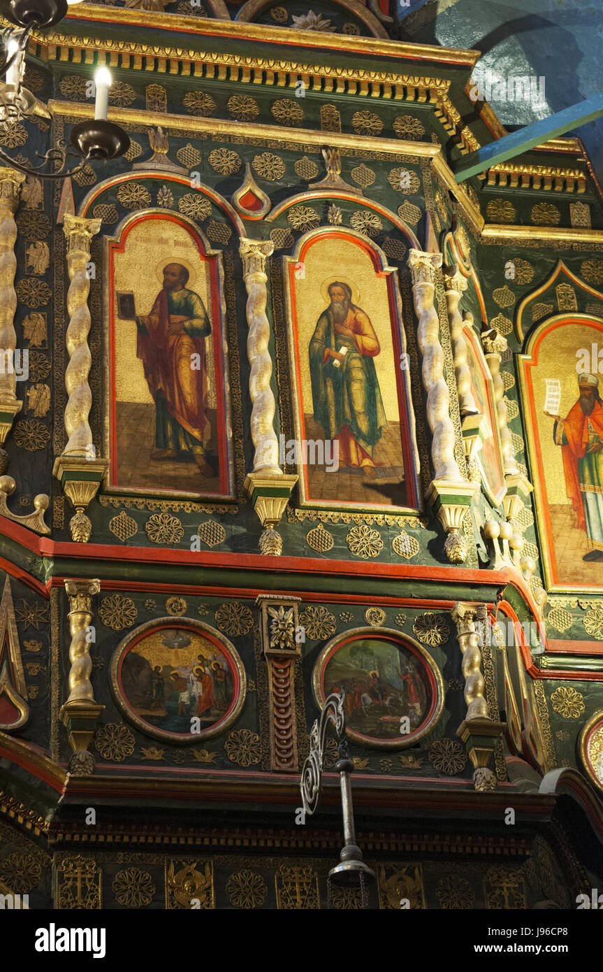 Moscow, Russia: the interior of Saint Basil's Cathedral, the world ...