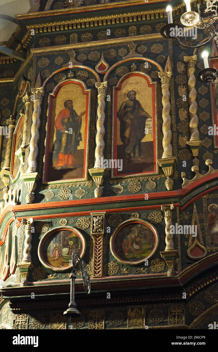 Moscow, Russia: the interior of Saint Basil's Cathedral, the world ...