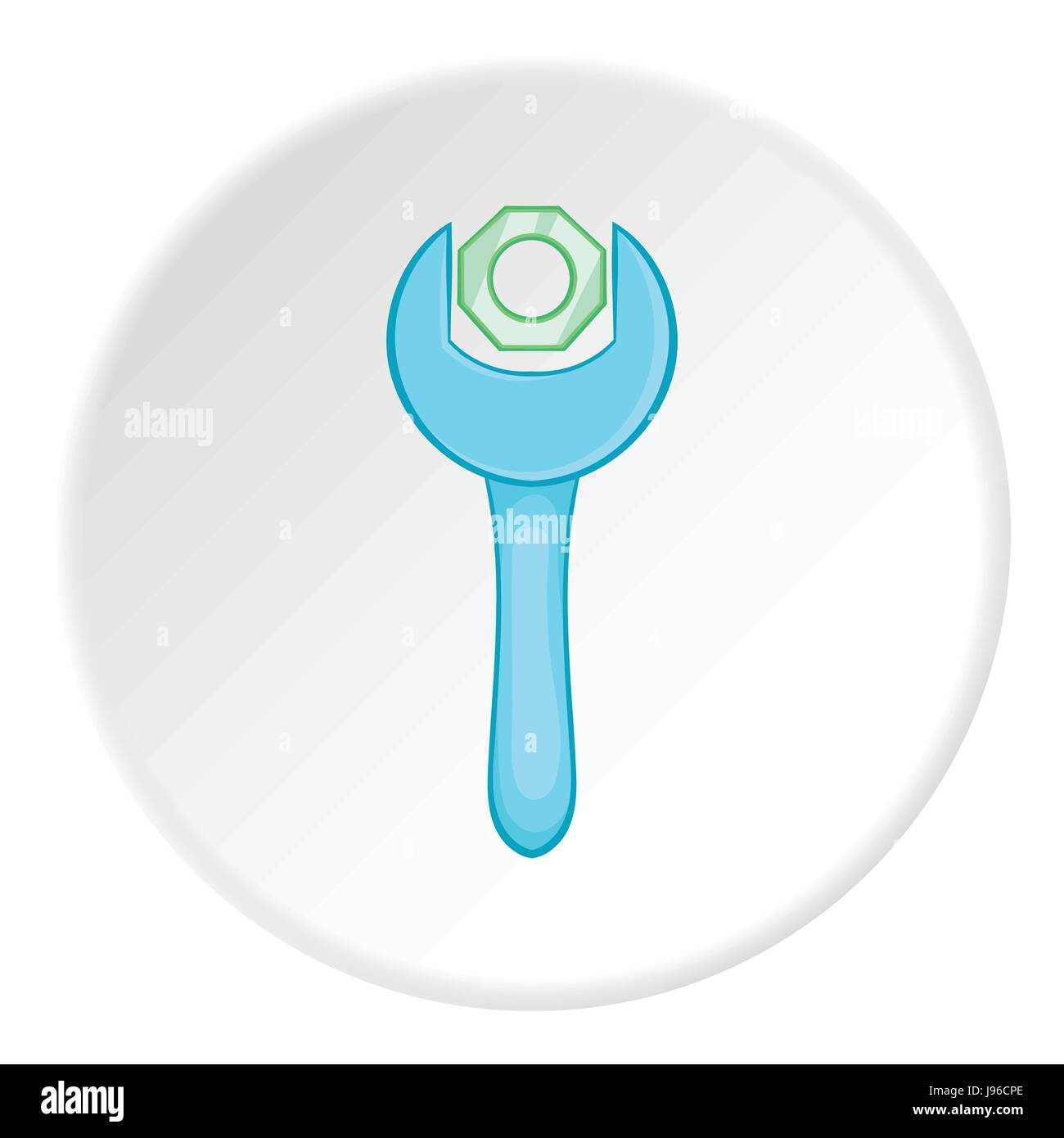 Wrench icon, cartoon style Stock Vector Image & Art - Alamy