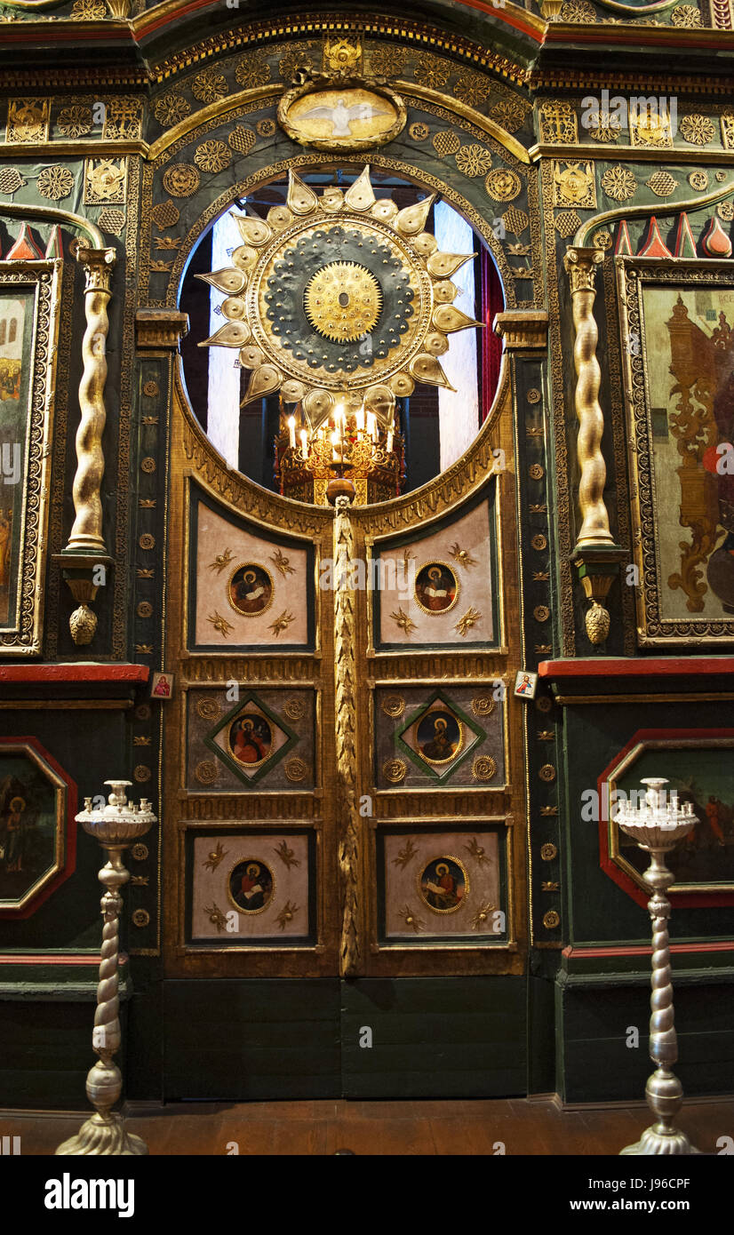 Moscow, Russia: the interior of Saint Basil's Cathedral, the world ...