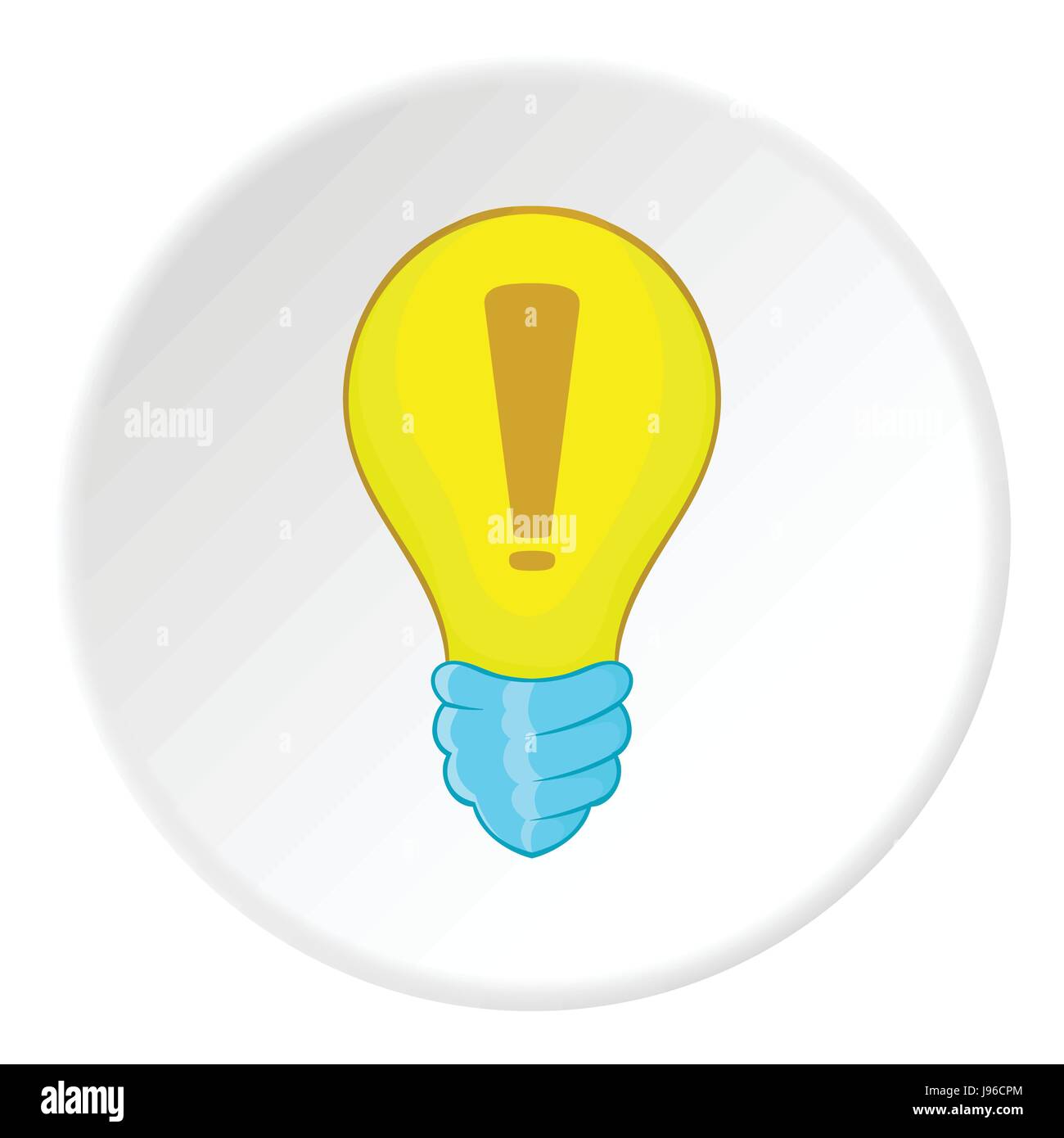 Light bulb idea icon, cartoon style Stock Vector Image & Art - Alamy