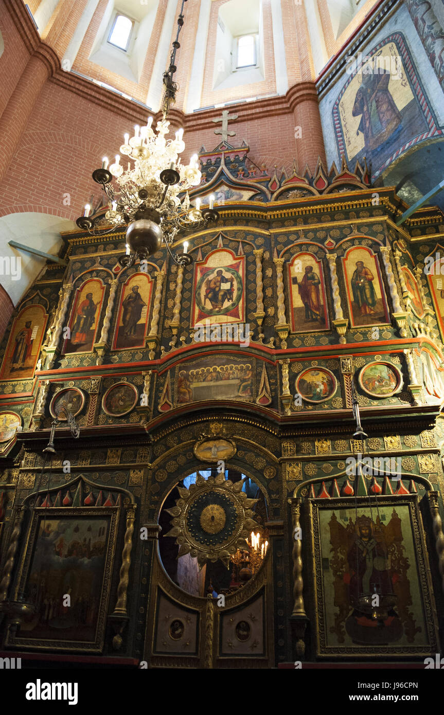 Moscow, Russia: the interior of Saint Basil's Cathedral, the world ...