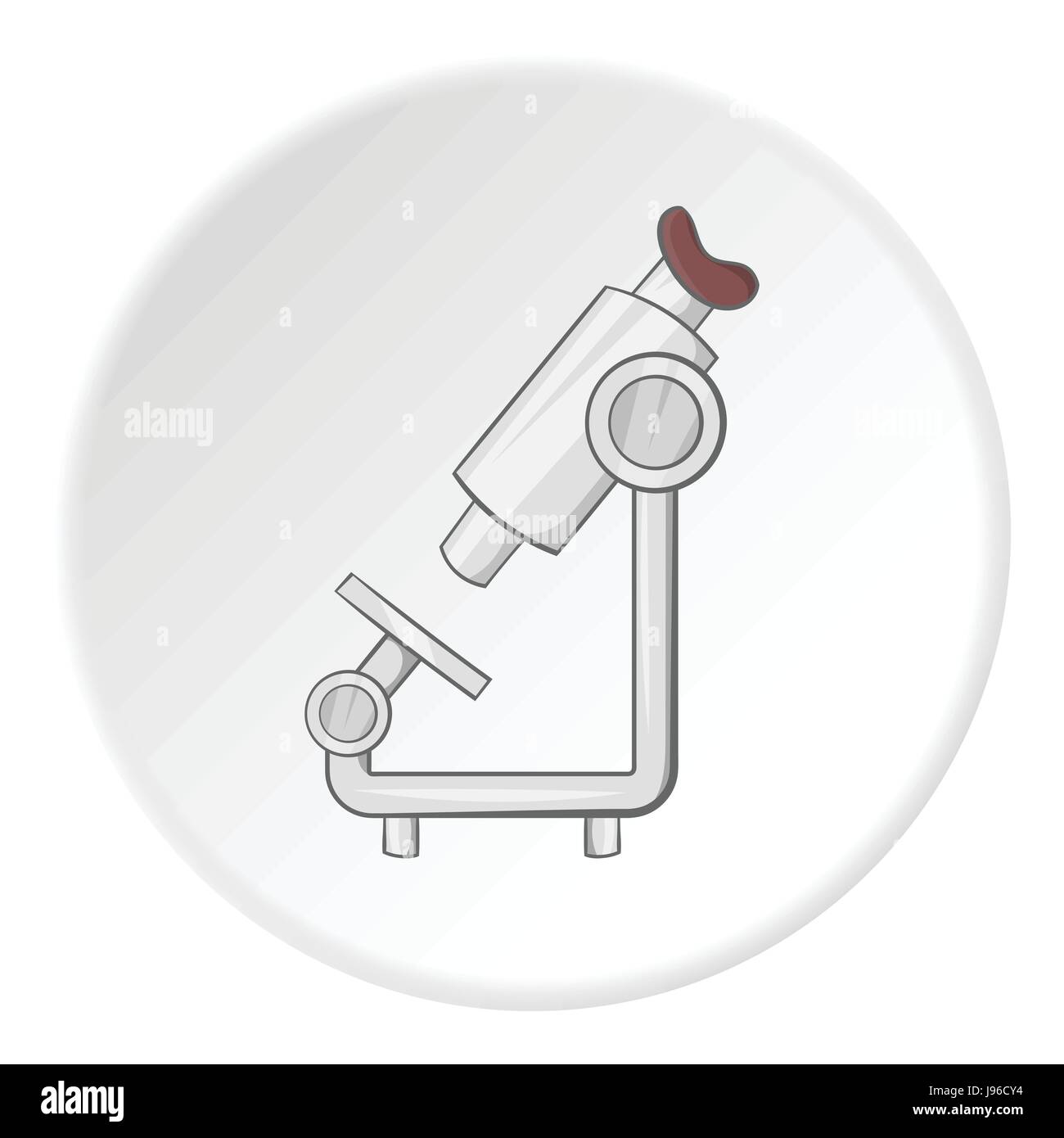 Microscope icon, cartoon style Stock Vector Image & Art - Alamy