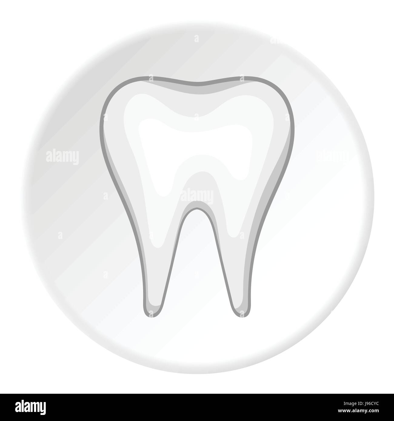 Tooth icon, cartoon style Stock Vector Image & Art - Alamy