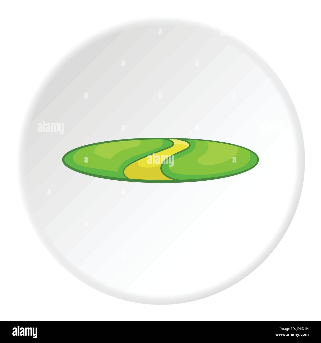 Road landscape icon, cartoon style Stock Vector Image & Art - Alamy