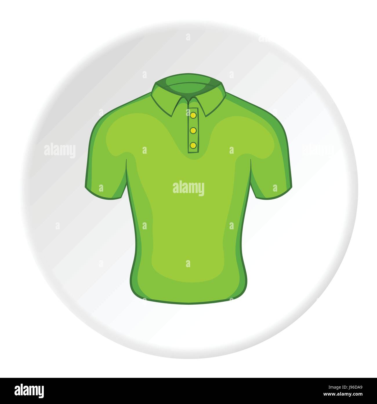 Men green polo icon, cartoon style Stock Vector Image & Art - Alamy