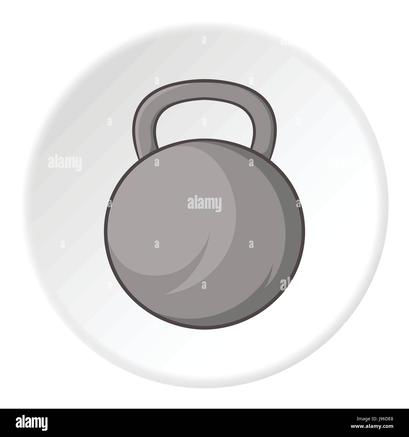 Sport weight icon, cartoon style Stock Vector Image & Art - Alamy