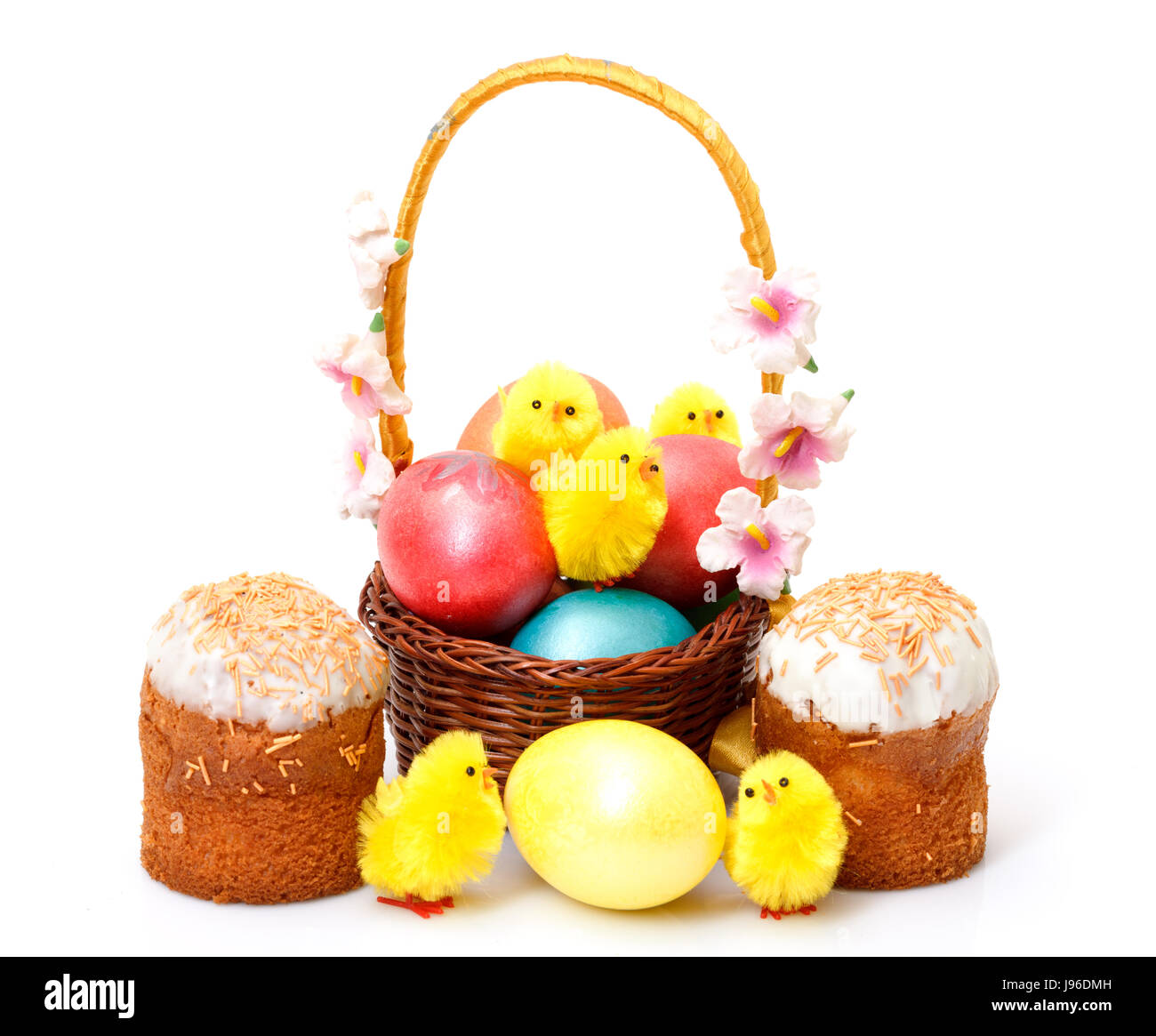 blue, isolated, basket, easter, spring, bouncing, bounces, hop ...
