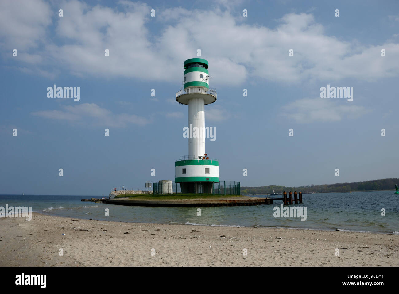 lighthouse friedrichsort in kiel Stock Photo - Alamy