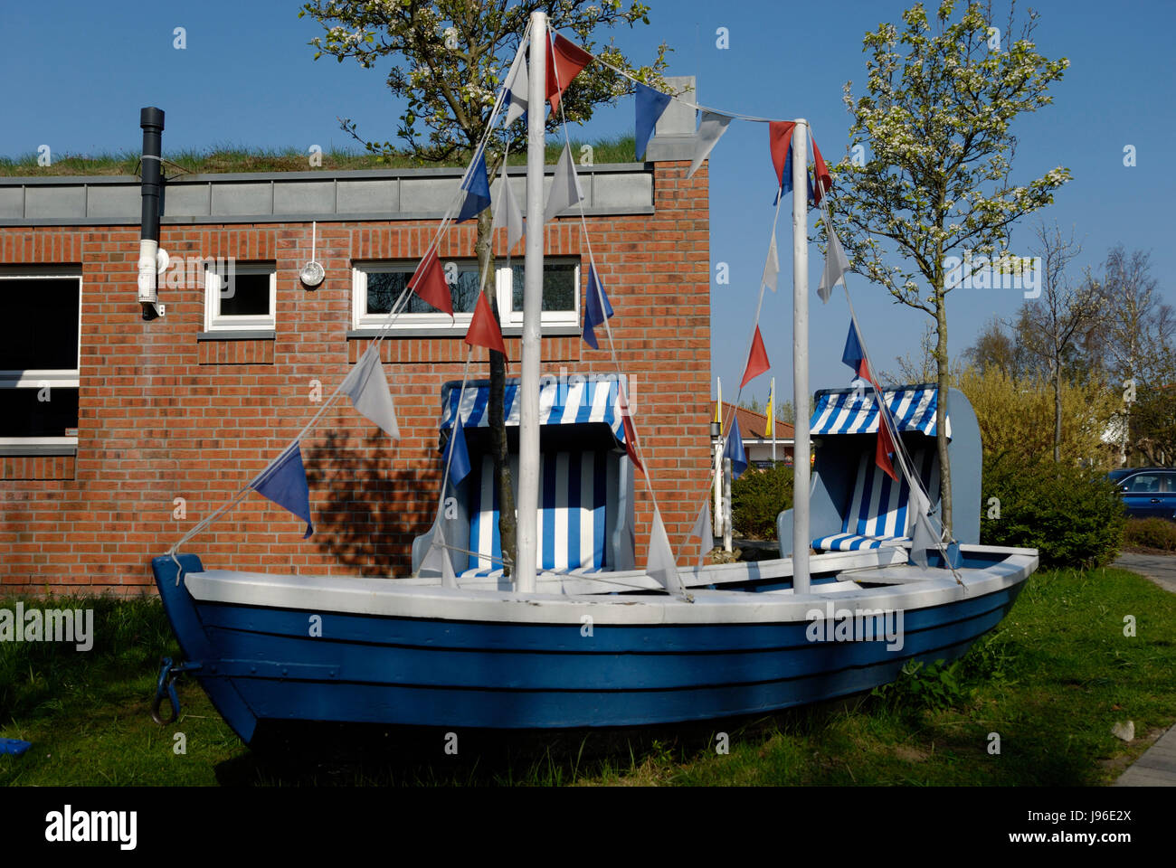 boat on the beach schoenberger Stock Photo - Alamy