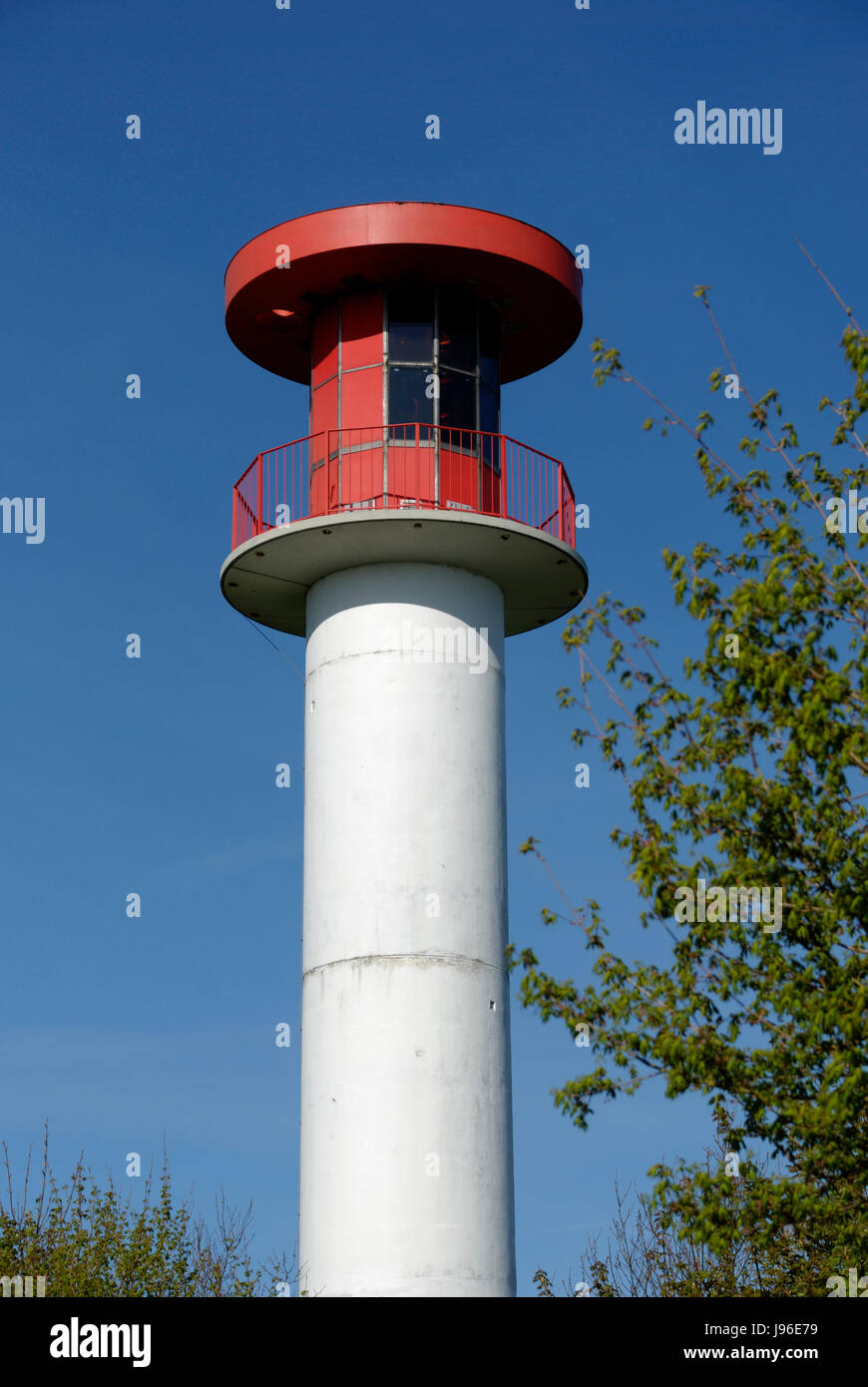 warning fire of the german navy in heiligenhafen Stock Photo - Alamy
