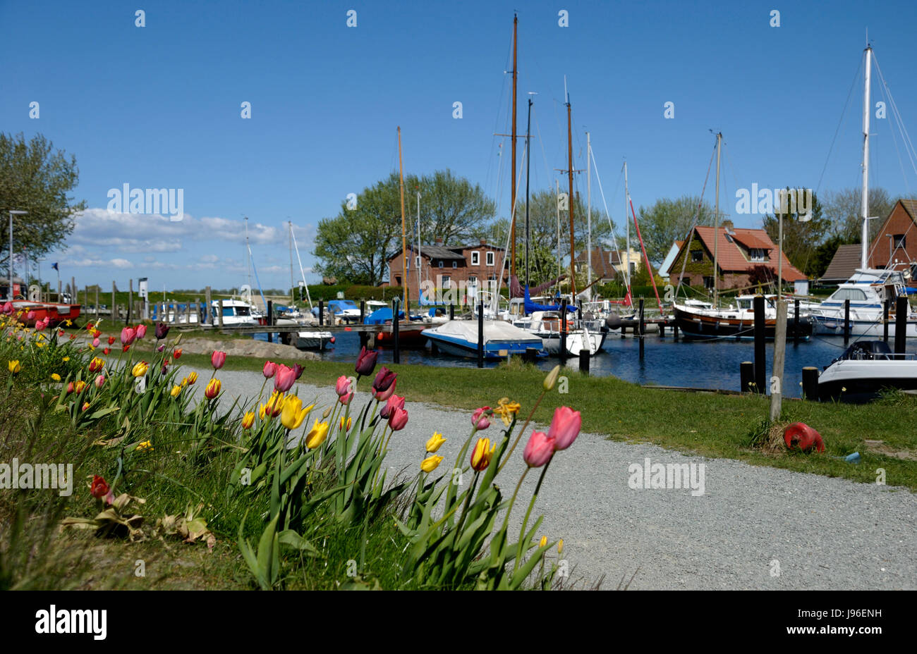 The port of orth on fehmarn hi-res stock photography and images - Alamy