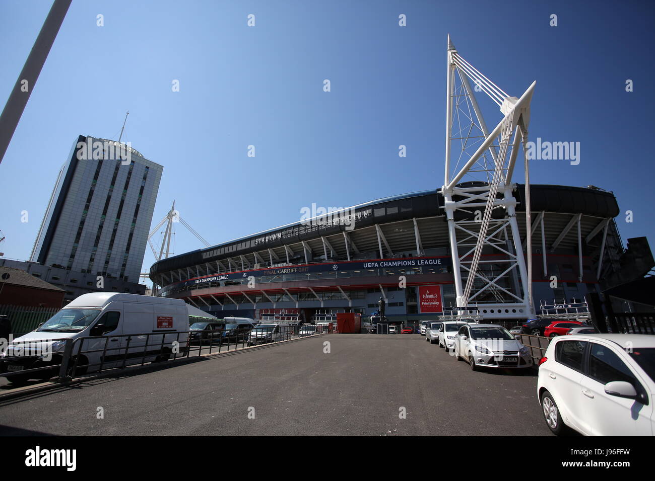 The National Stadium of Wales Stock Photo - Alamy