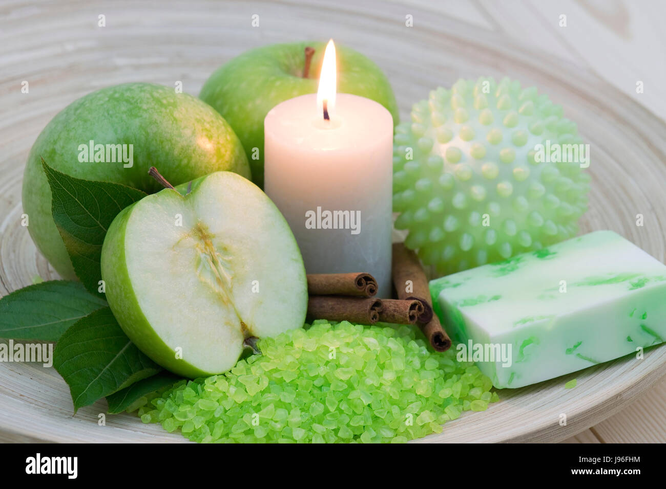 salt, lifestyle, relaxation, candle, freshness, wellbeing, fruit ...