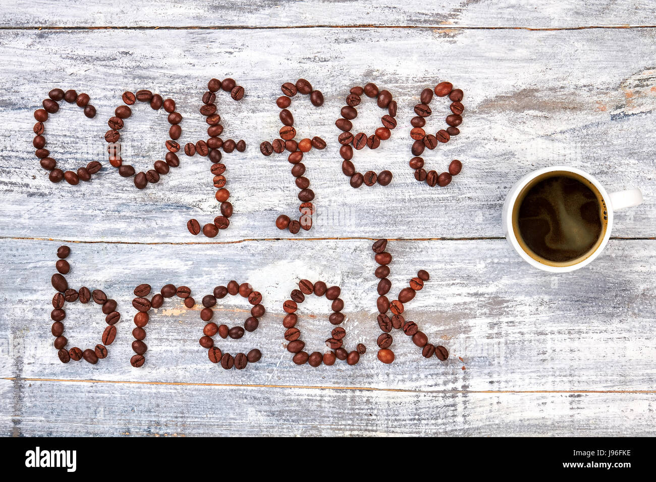 Cup of coffee, coffee break Stock Photo - Alamy