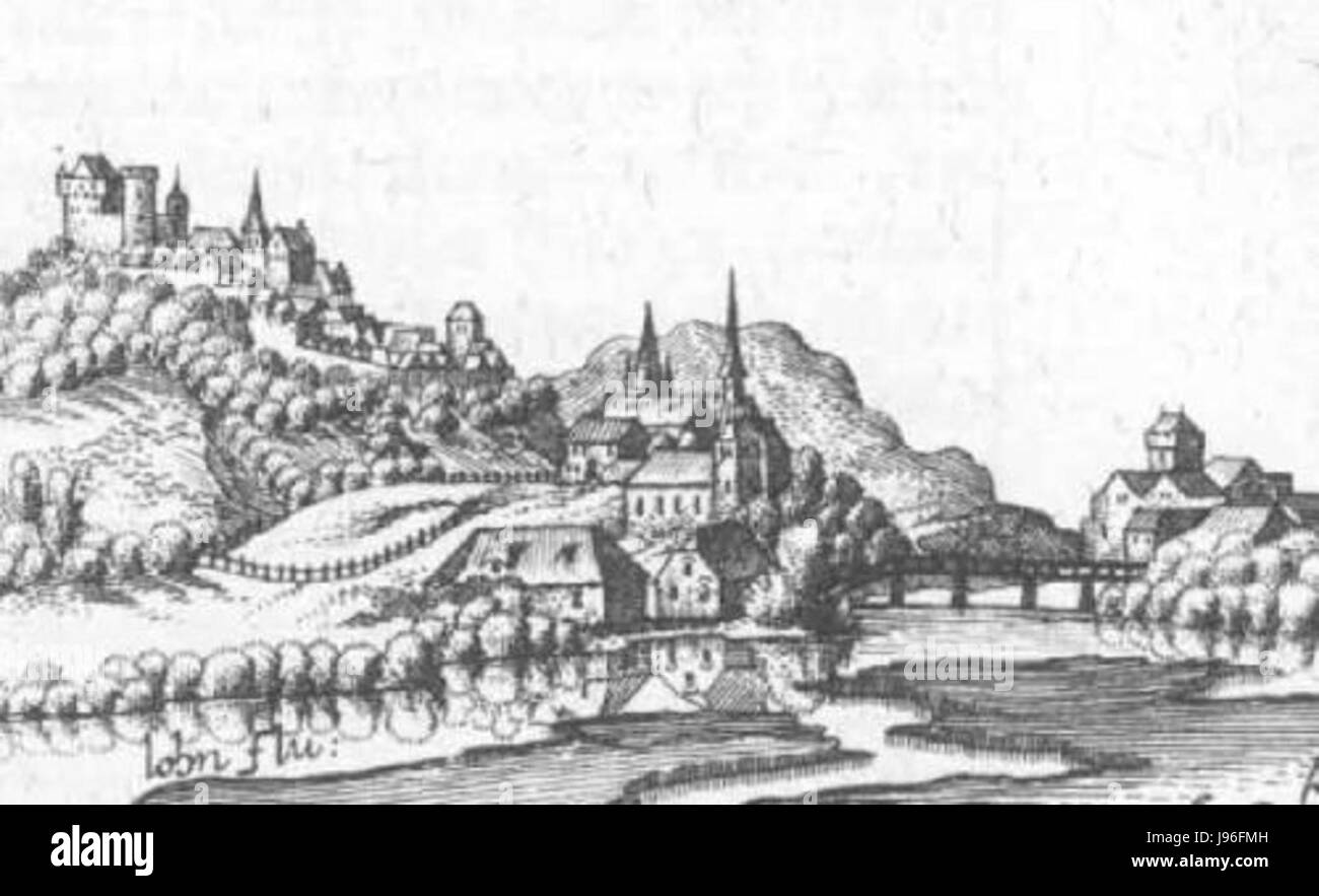 Staufenberg de Merian Hassiae is a map from the 17th century detailing ...