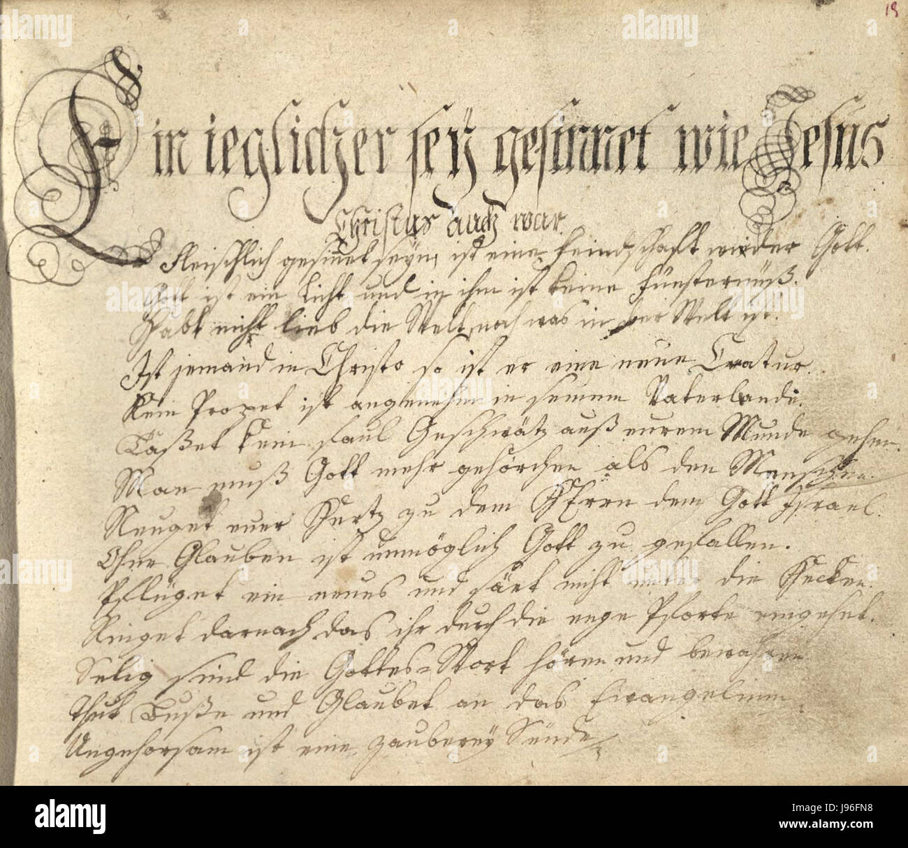 Stephanus Hayn's 1775 calligraphy book showcases historical examples of ...