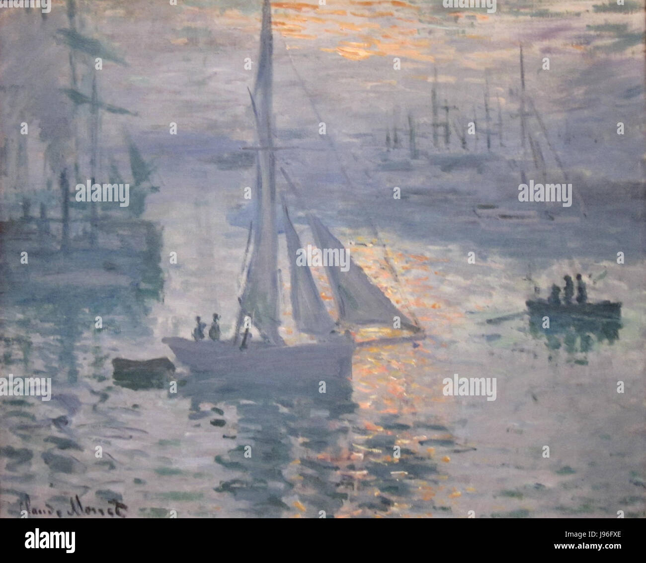 Monet sunrise hi-res stock photography and images - Alamy