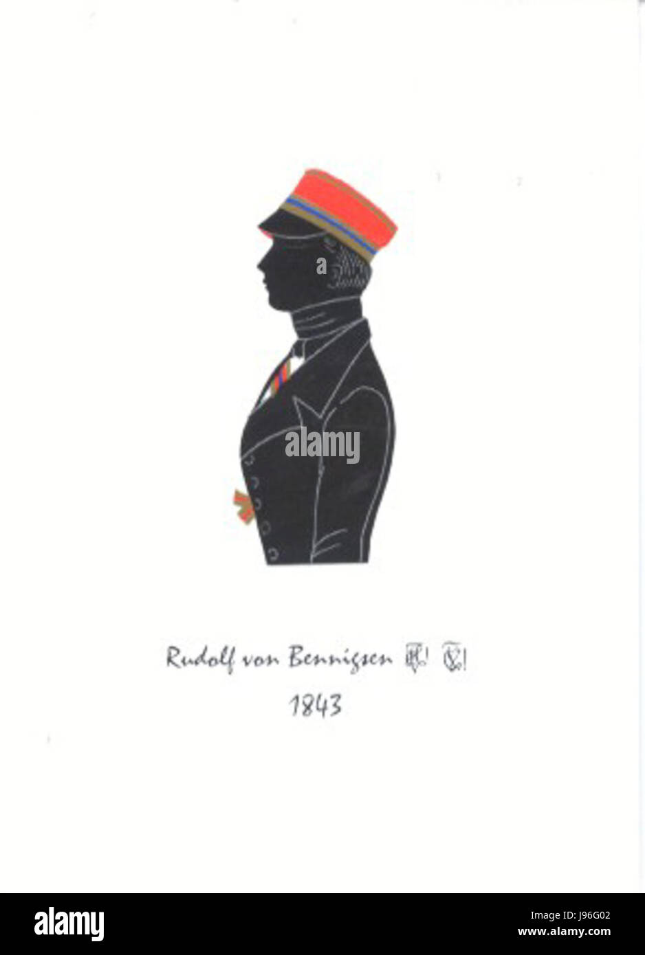 Stud Rudolf Bennigsen 1843 Stock Photo - Alamy