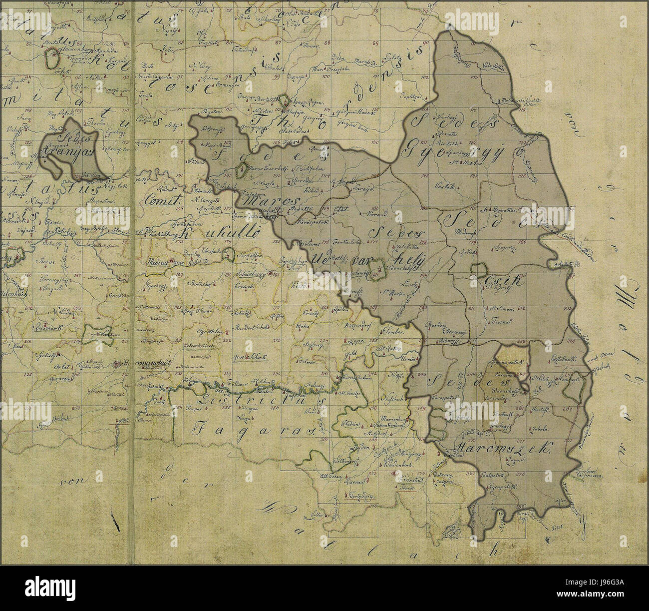 The Szeklerland Josephinische Landesaufnahme is a historical map ...