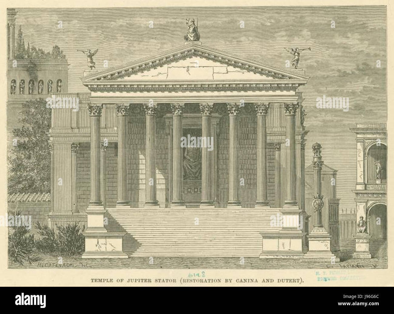 Temple of jupiter rome hi-res stock photography and images - Alamy