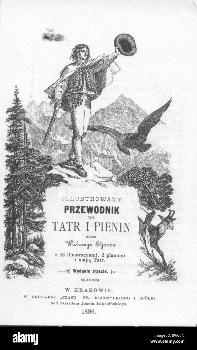 The front page of the Tatra guide offers a glimpse into the ...