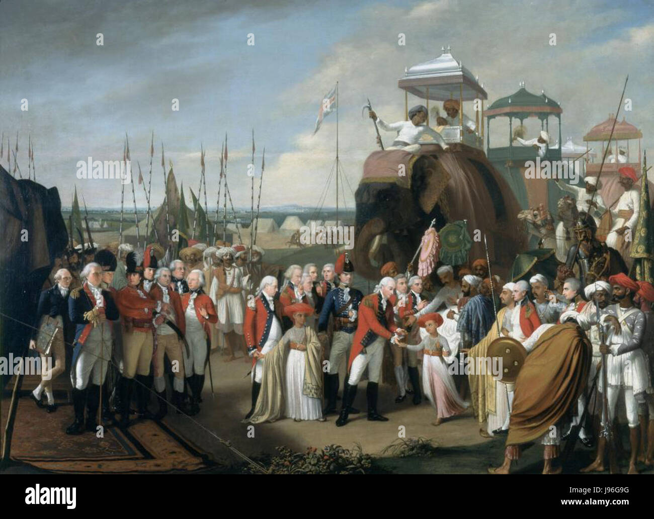 The Surrender of Tipu Sultan occurred in 1799 during the Fourth Anglo-Mysore War, marking the ...