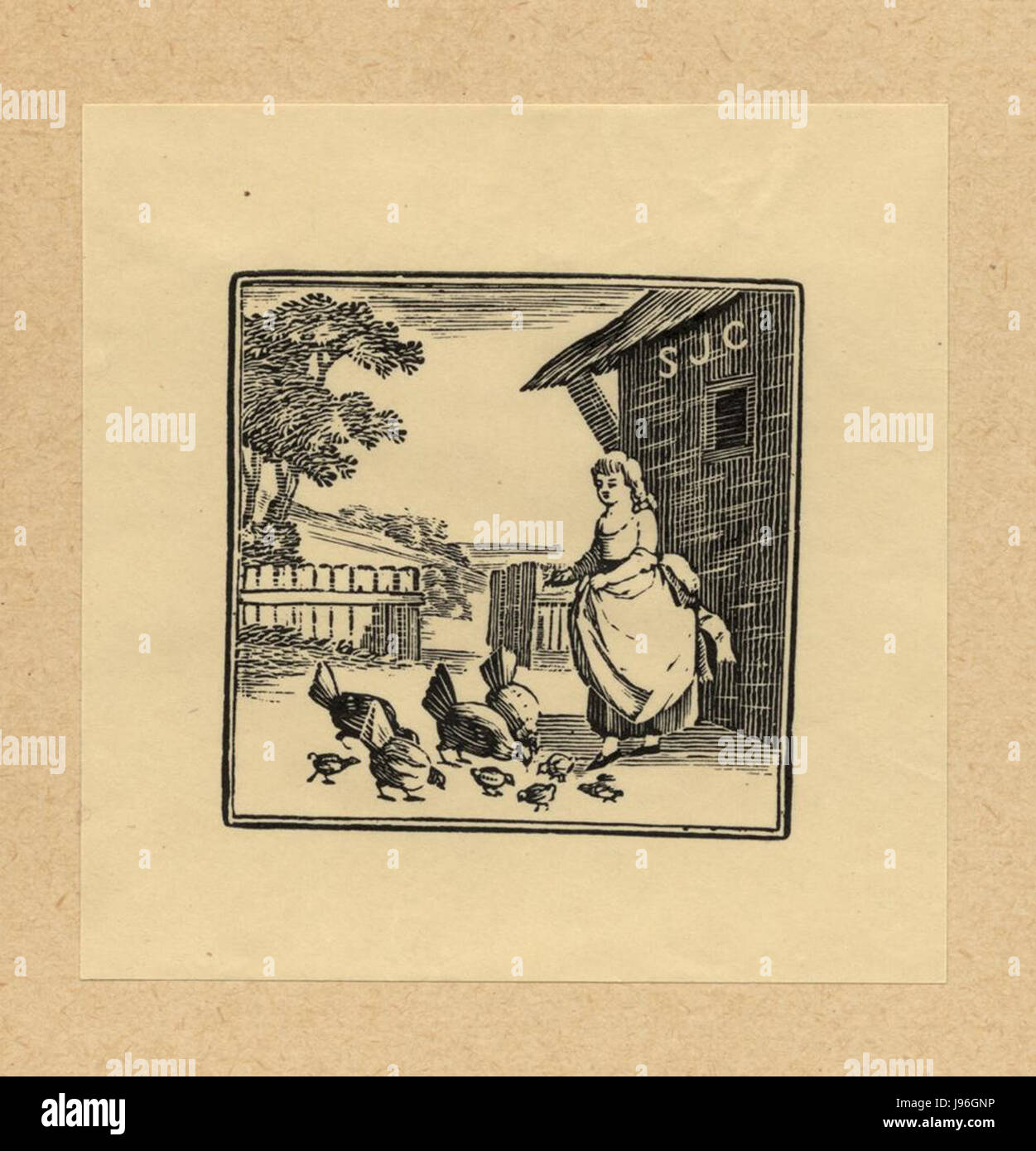 Wood engravings by thomas bewick hi-res stock photography and images ...